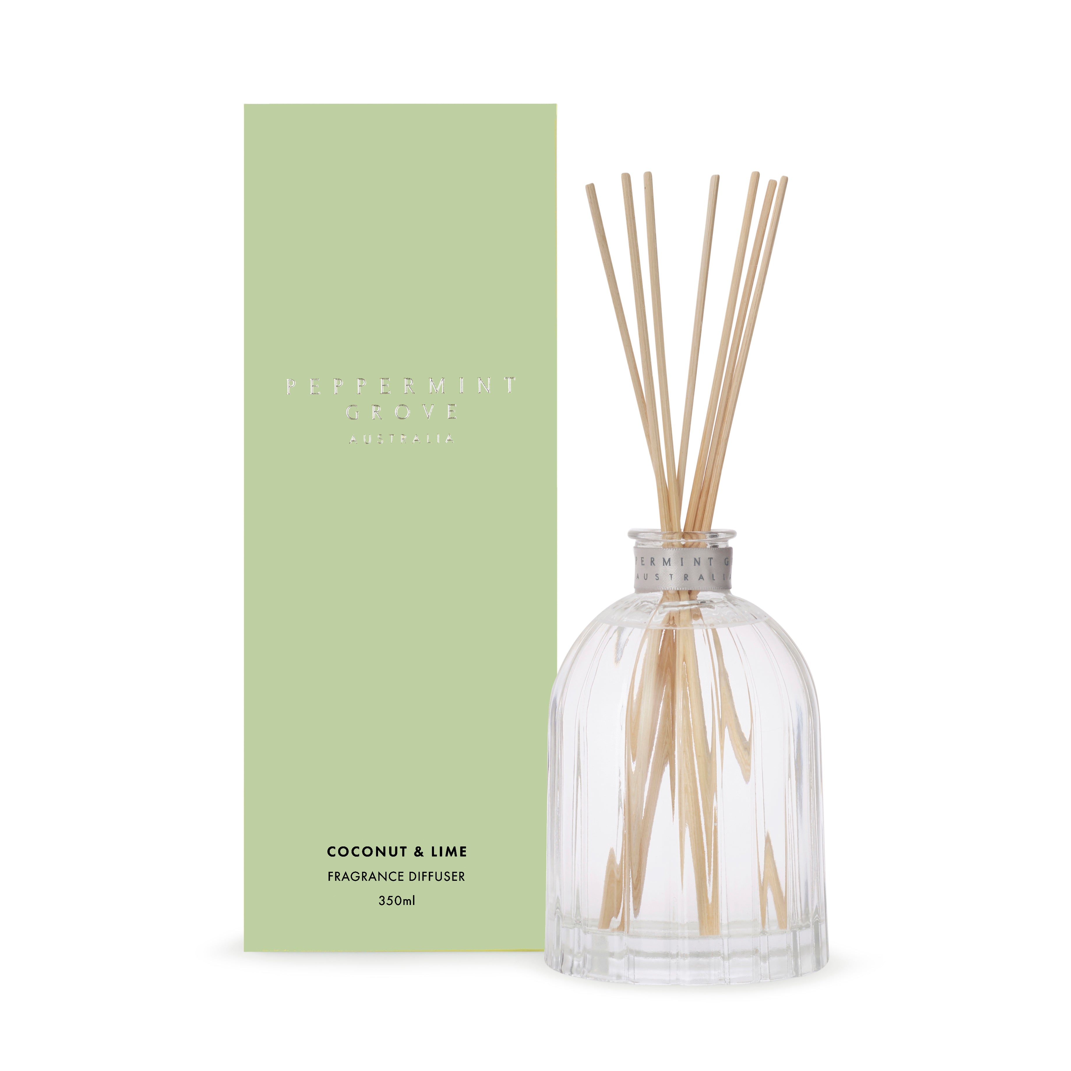 Coconut & Lime Fragrance Diffuser 350ml | Peppermint Grove